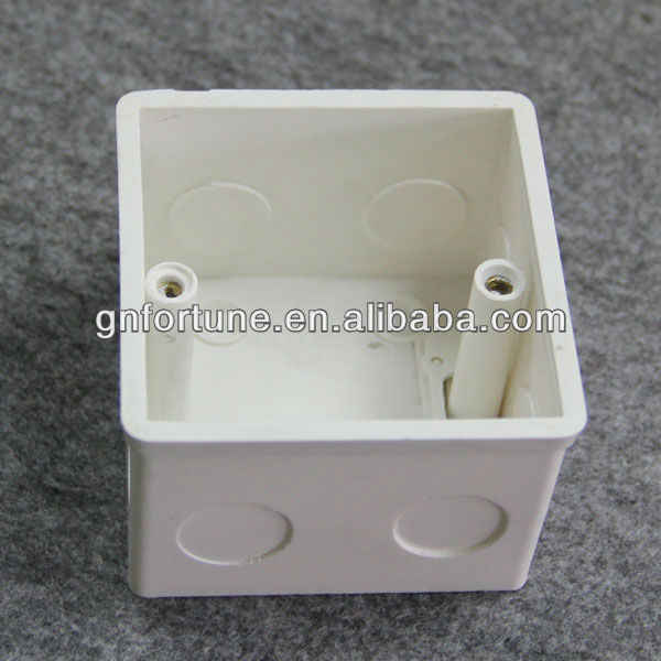 3x3 1 Gang Square PVC Junction Box - IP65 Protection
