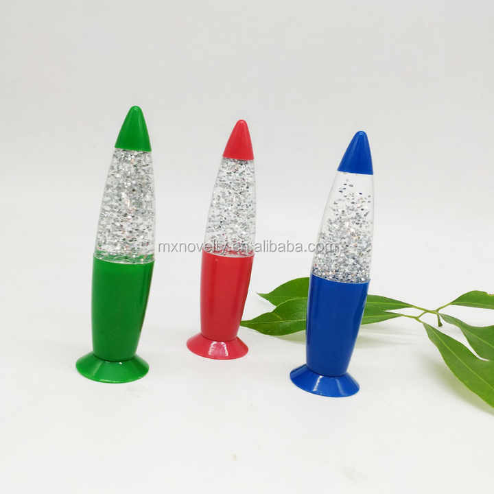 10.8cm ON/OFF Mini Glitter Light - Color Changing Portable Lamp