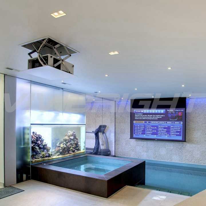 Motorized Projector Drop Lift Mechanism with Remote Control