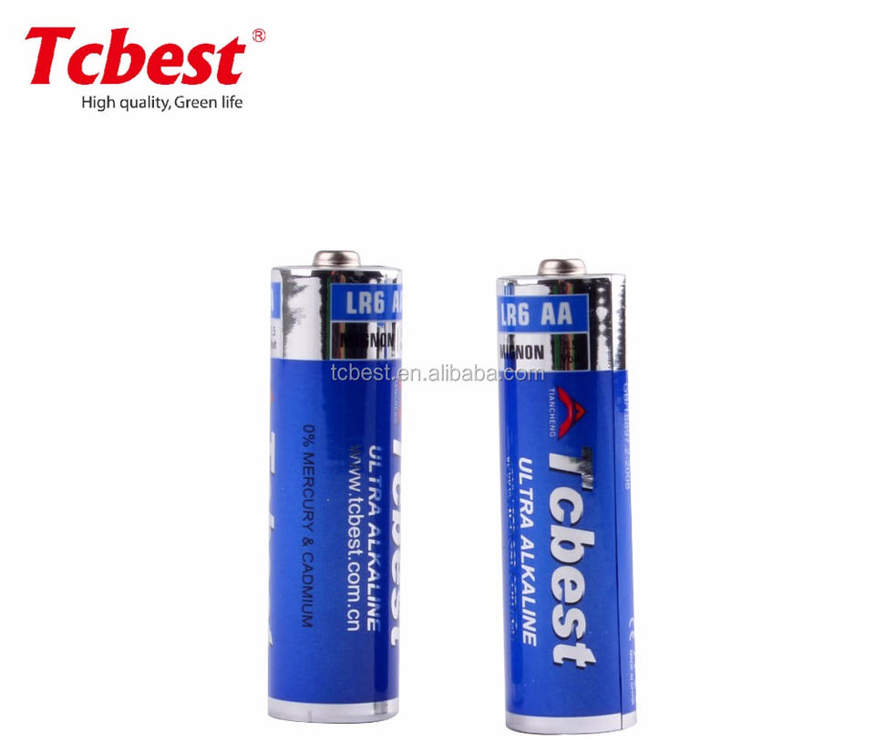 Tcbest 1.5V AA Alkaline Battery LR6 - 2500mAh, 5-Year Warranty for ...
