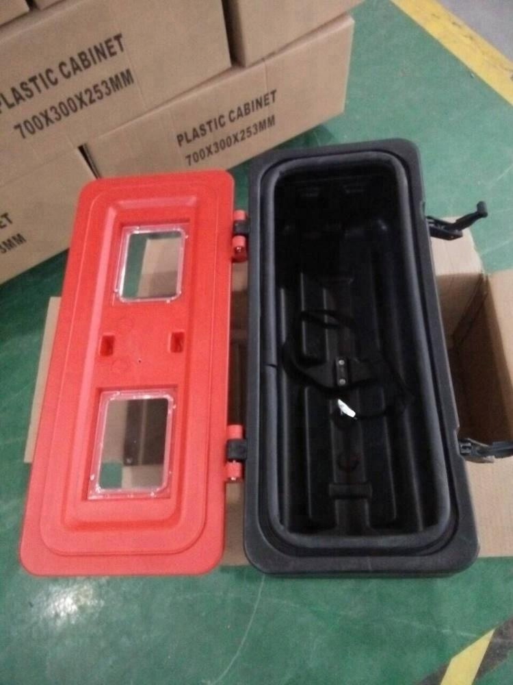 Plastic Fire Extinguisher Boxes - Red Wall-Mounted & Portable