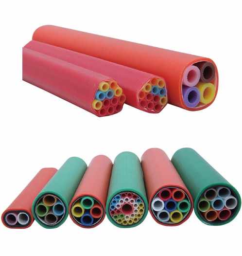 HDPE Microduct Bundle for FTTX - Low Friction, High Performance