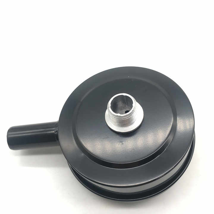 Black 26mm Thread Metal Oil-less Air Compressor Air Filter Silencer ...