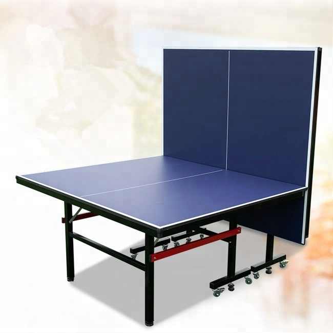 ITTF Standard Movable Indoor Foldable Table Tennis Table New Design for ...