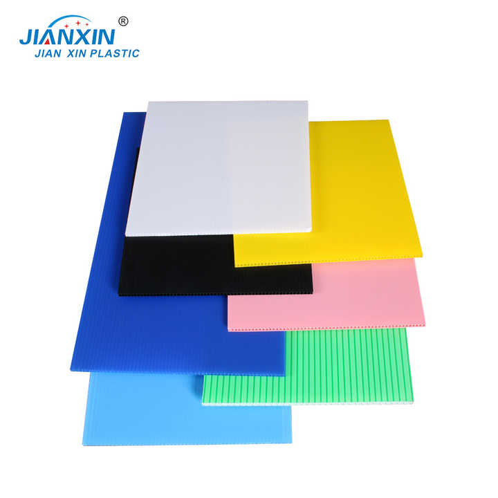 Recycled Plastic Polypropylene - Clear Corrugated Sheets