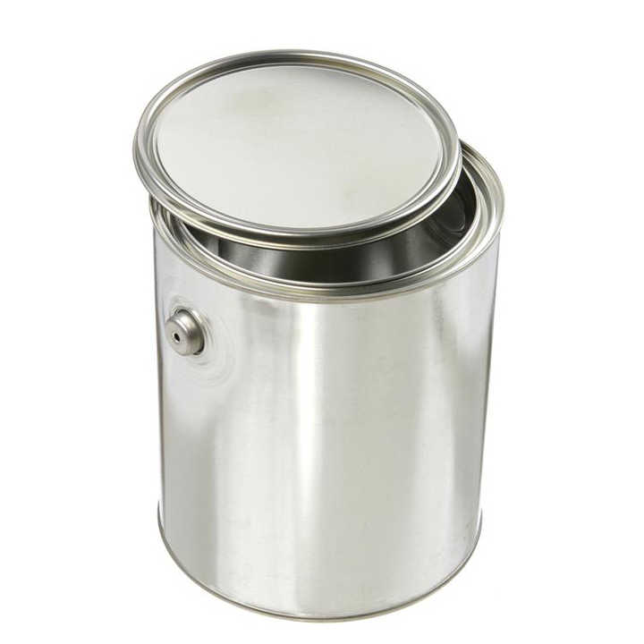5 Liter Round Paint Can with Customized Logo - 5L Metal Can