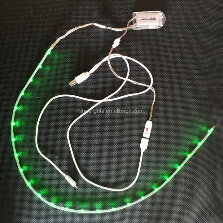 Rechargeable USB Night Safety Motion Sensor LED Shoe Lights