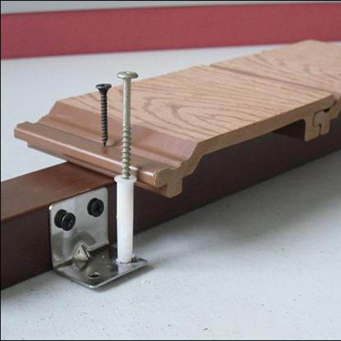 Low Price WPC Composite Decking Keel Waterproof Outdoor Flooring ...
