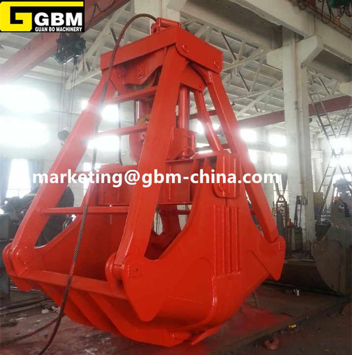 GBM Clamshell Mechanical Dredging Grab - 10T Lifting Capacity