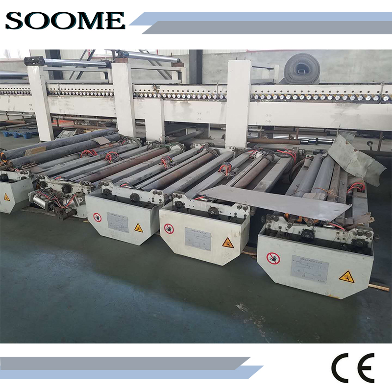 1800mm Corrugated Cardboard Production Line - Automatic 3/5/7 Ply, 180m/min