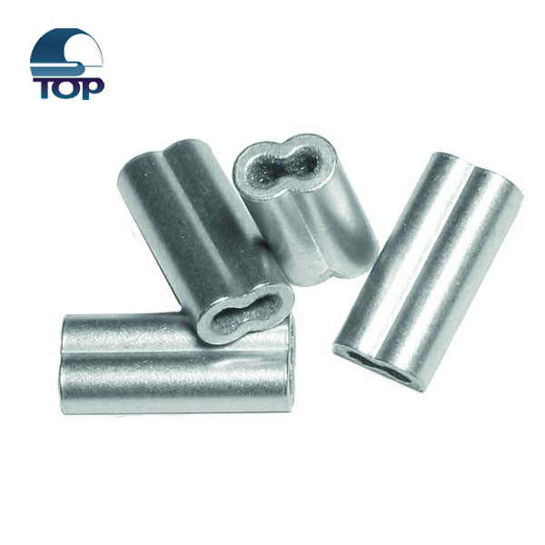 Silver Fishing Double Single and Oval Aluminum Crimp Sleeve| Alibaba.com