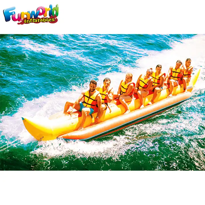 Banana Boat Agua Inflable Water Sport Tube Banana Boat| Alibaba.com