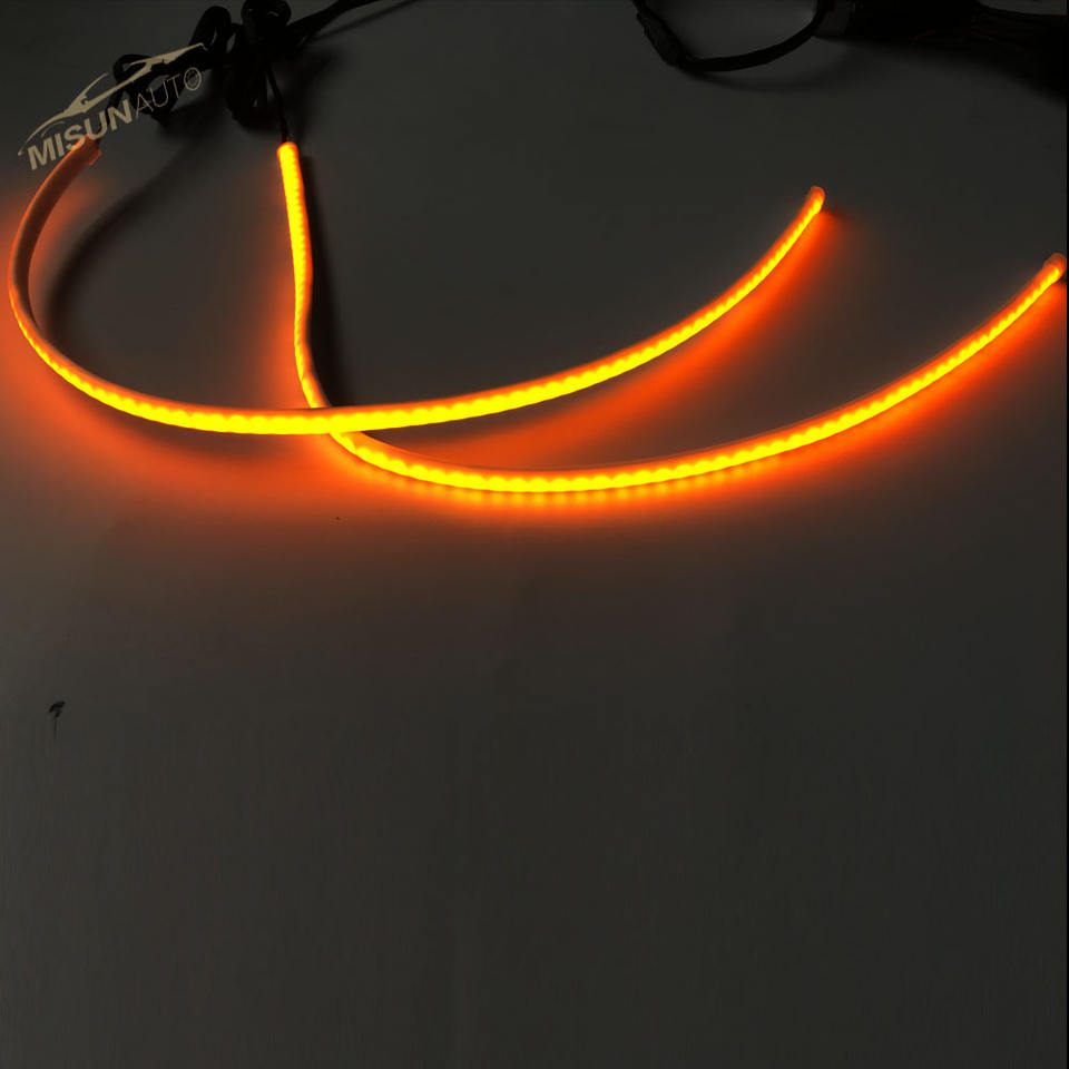 Auto Lighting Sk6812 RGBW LED DRL Strip Flexible Flow Series RGB Strip ...