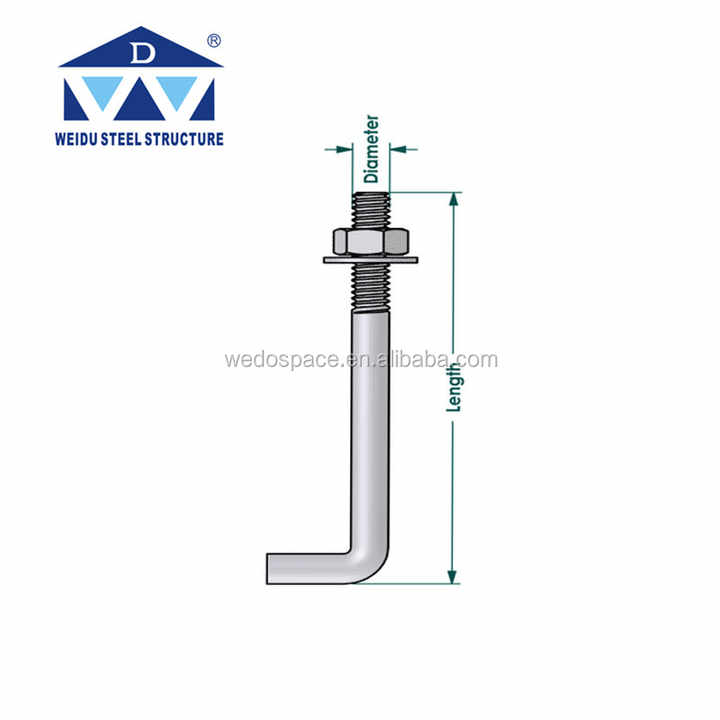 Mouw Ankerbout Ankerbout Kwaliteit 8.8 20Mm Diameter Ankerbout Gebruikt ...