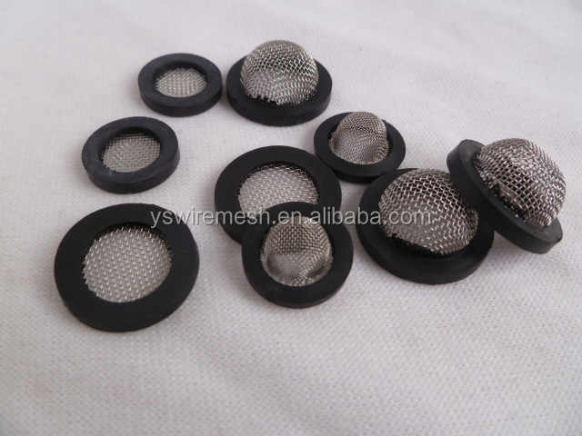 Injection Molding Wire Mesh Filter Screen Rubber Washer
