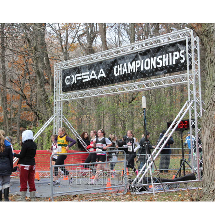 Kkmark Portable Goal Post Lighting Truss Banner Aluminum Finish line ...