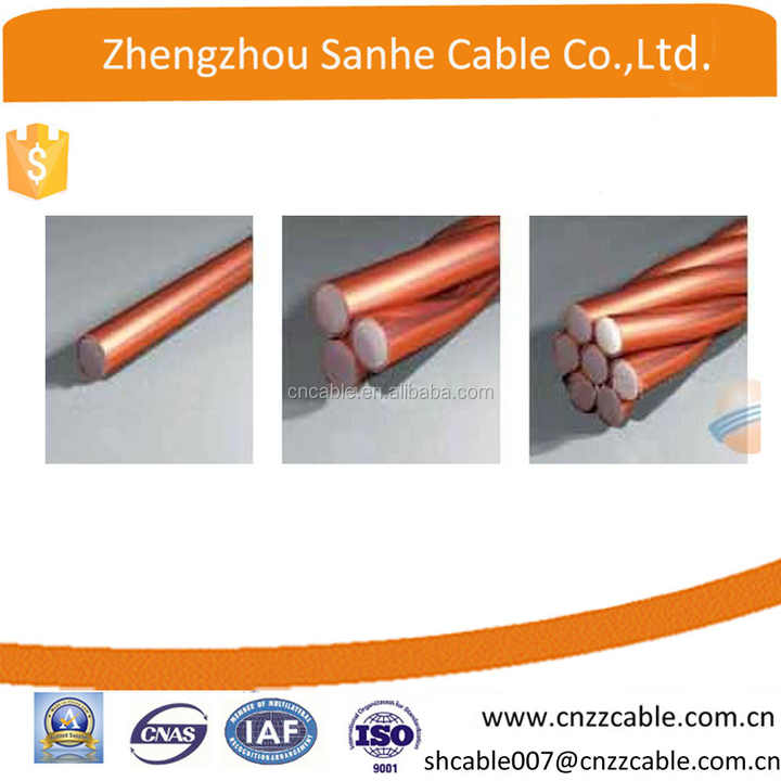 Copperweld Conductor - 15%-40% Copper Clad Steel (CCS)
