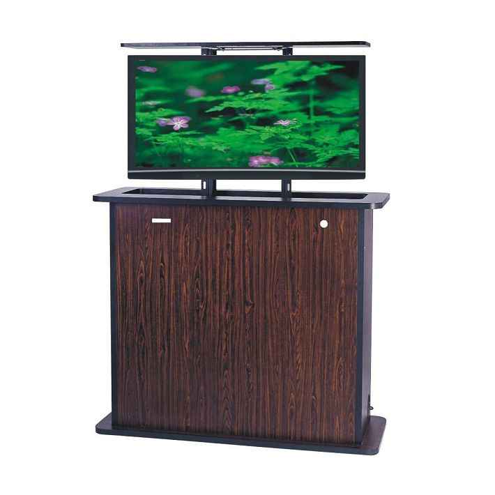 Electric Motorized TV Lift Stand - Height Adjustable VESA Mount