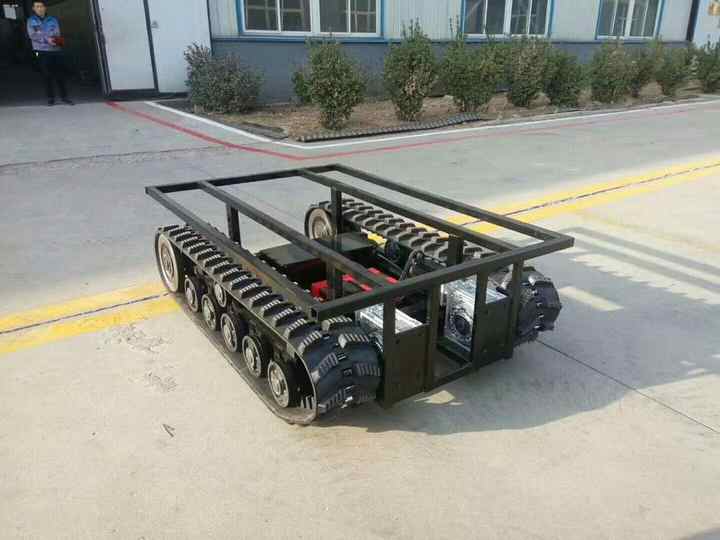 Rubber Tracked Robotic Platform - Durable & Versatile