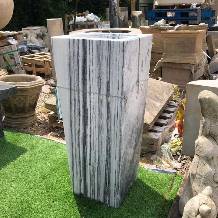 Garden Natural Surface Stone Flower Pots - Granite Planter
