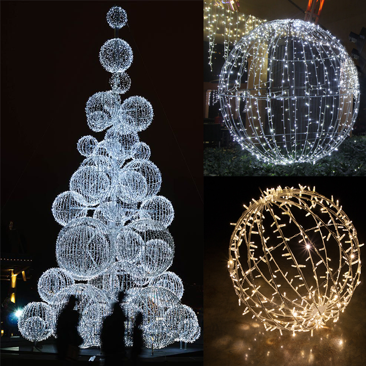 Exterior Commercial Christmas Lights Displays Large Giant LED Christmas ...