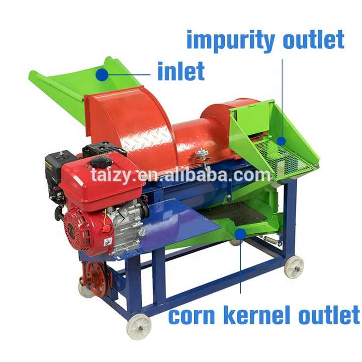 Multi-function Gasoline Maize Corn Sheller & Thresher