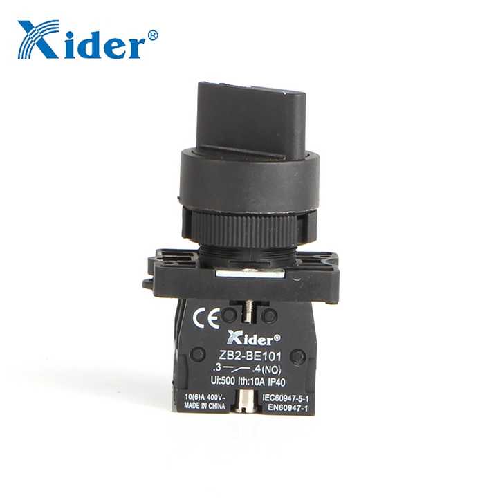 Xider Selector Push Button Switch 1NO 10A XB2-ED21