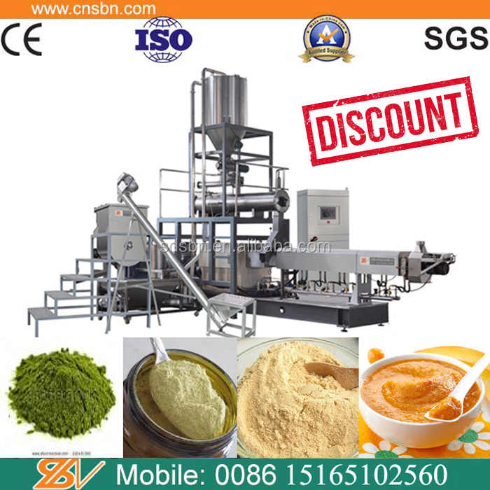 Baby Infant Instant Porridge Food Making Production Machine Line