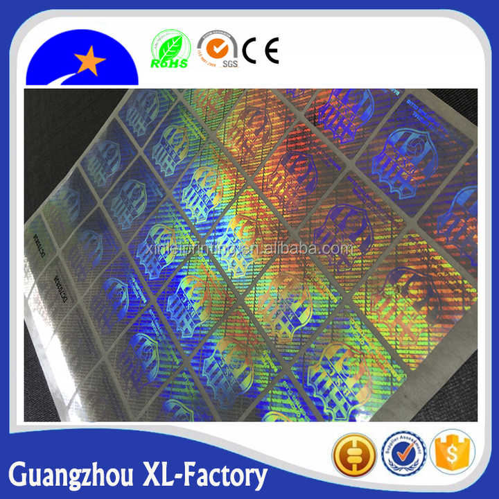 China Manufacturer Hologram Sticker Custom Print Genuine Sticker With ...