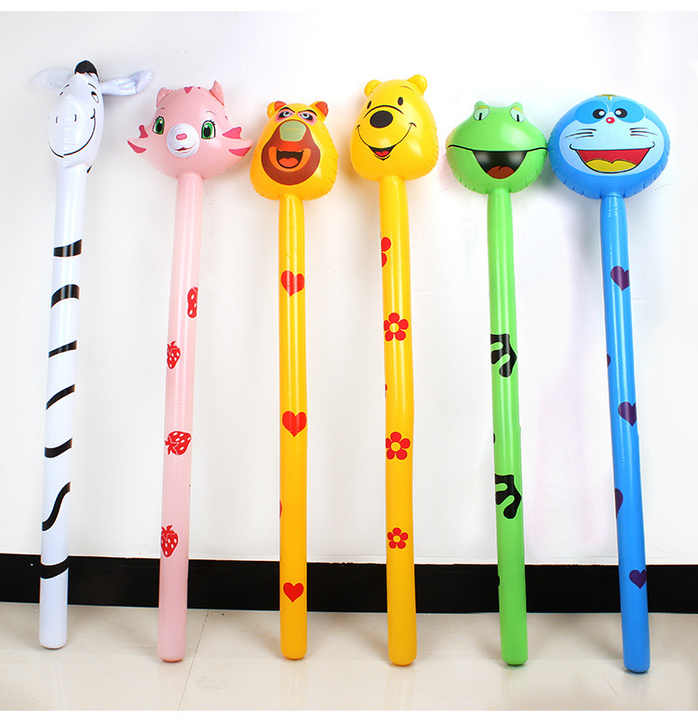 Wholesale PVC Children's Inflatable Toys - Animal Sticks