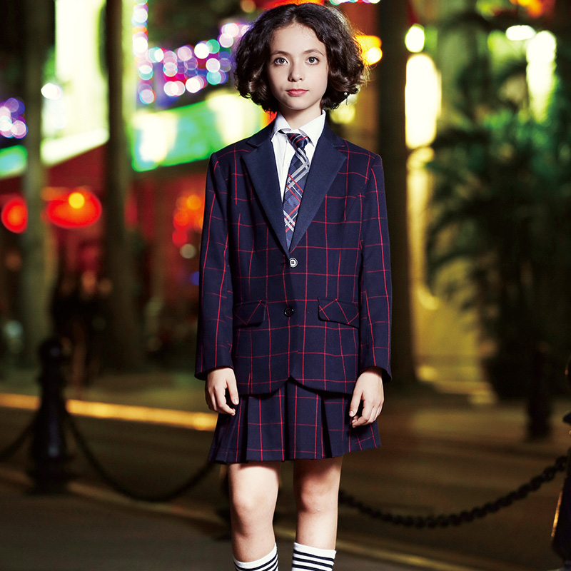 Shop Online Korean Middle School Uniforms Permanent Pleats & Stylish ...