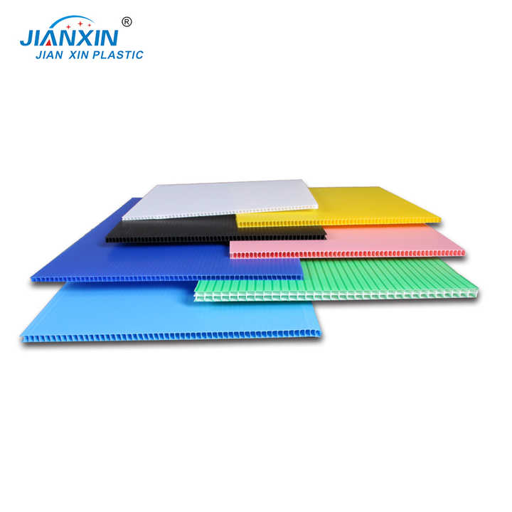 Recycled Plastic Polypropylene - Clear Corrugated Sheets