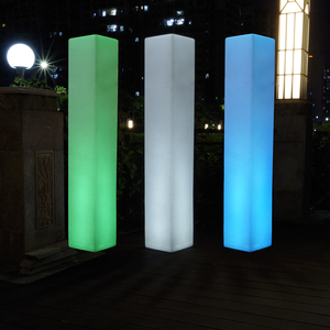 Illuminated Columns - Elegant Wedding and Event Decor