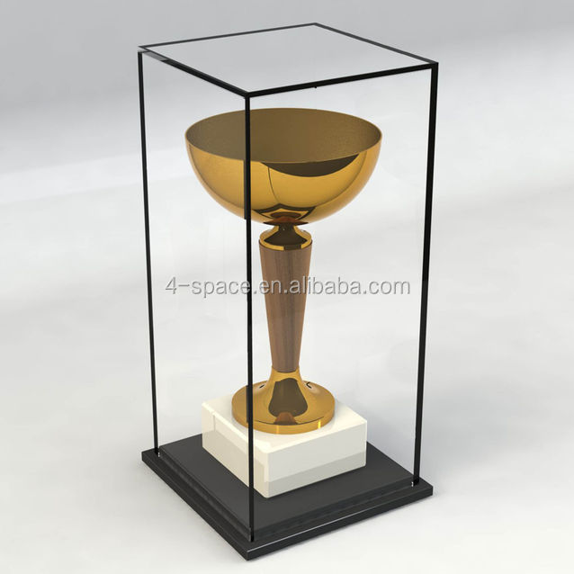 Wholesale plexiglass award display case acrylic trophy case For ...