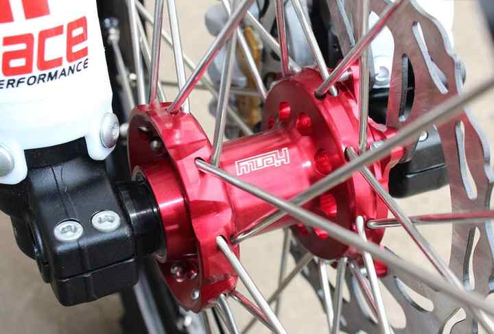 Koshine 105CC 2 Stroke Dirt Bike - 6-Speed, Fastace Hydraulic Brake ...