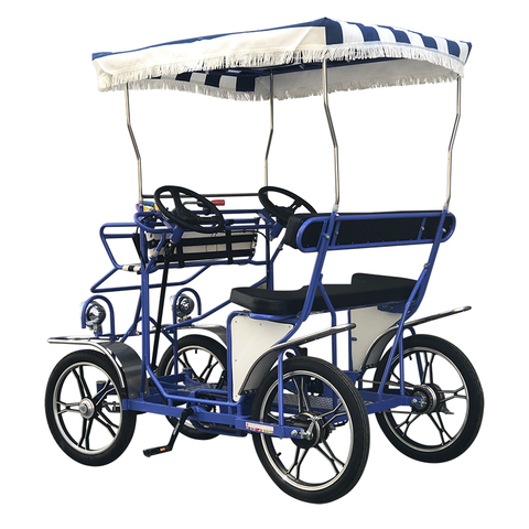 4 Wheels Multi Seater Quadricycle Bike with Roof - Ideal 4 Seater ...