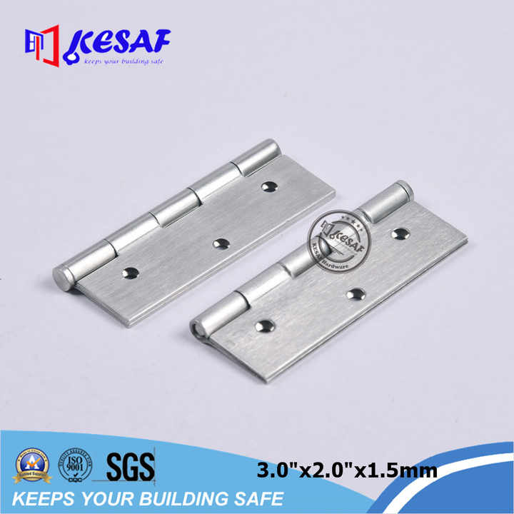 Thin Door Hinges - Durable SUS304 Rivet Hinges for Aluminum Doors