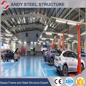 Steel Structure Auto Service Workshop Layout Design