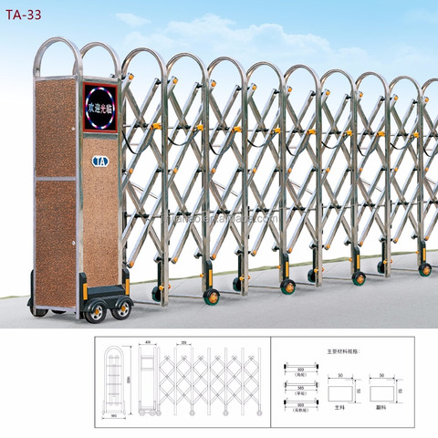 Sliding Automatic Electric Retractable Driveway Fence Gate| Alibaba.com