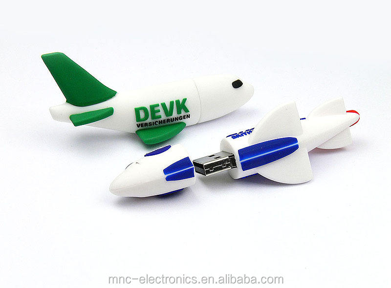 Airplane Flash Drive - Custom USB with 4GB, 8GB Capacity