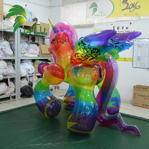 Boost Your Brand Visibility with Custom inflatable transparent horse ...