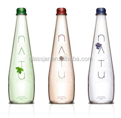 Water Drop Shape Bottle Design for Mineral Water Packaging