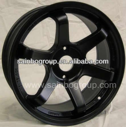 Japan Rays Volk Te37 Black Replica Alloy Wheel - Buy Rays Volk Te37 ...