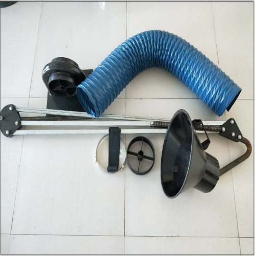 Wall Mounted Universal Suction Arm - Efficient Fume Extraction