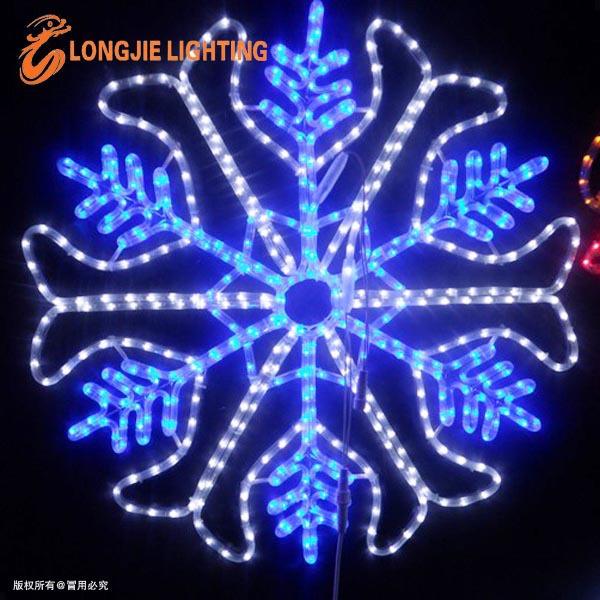 Color Changing Snowflake Lights