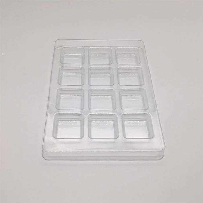 12 Cavity PET Blister Trays - Perfect for Chocolate Packaging