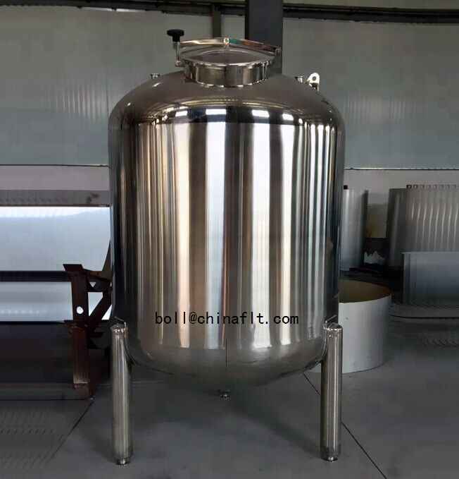 Sanitary Stainless Steel Syrup Storage Tanks - 1 Year Warranty