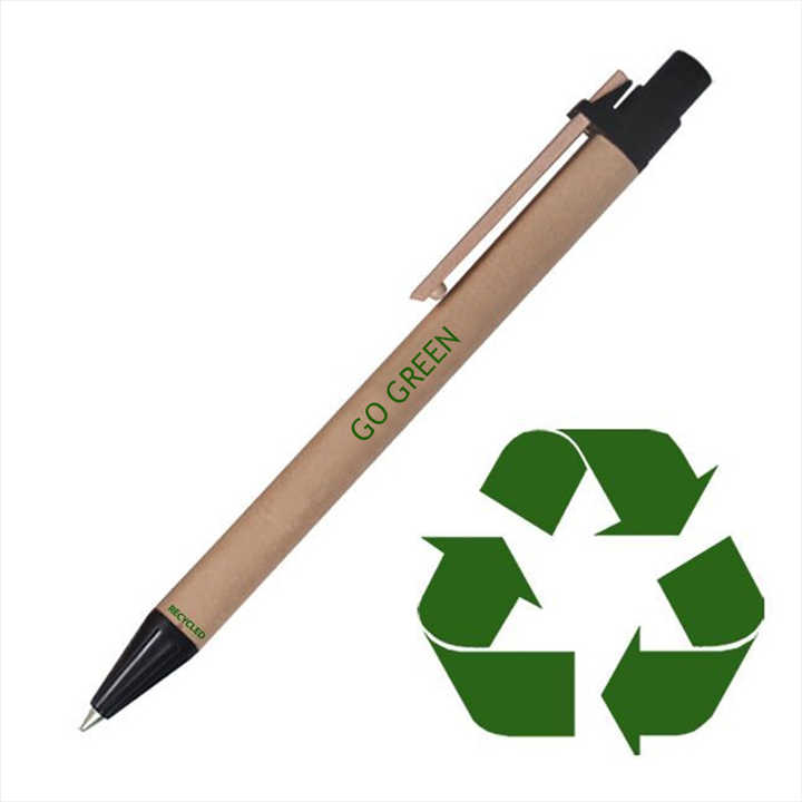 Recycled Ball Point Pens - Eco-Friendly Promotional Gifts