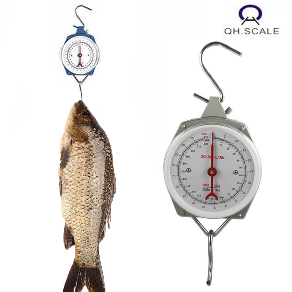 200 KG Spring Hanging Scale - Precise Fish Weight Measurement