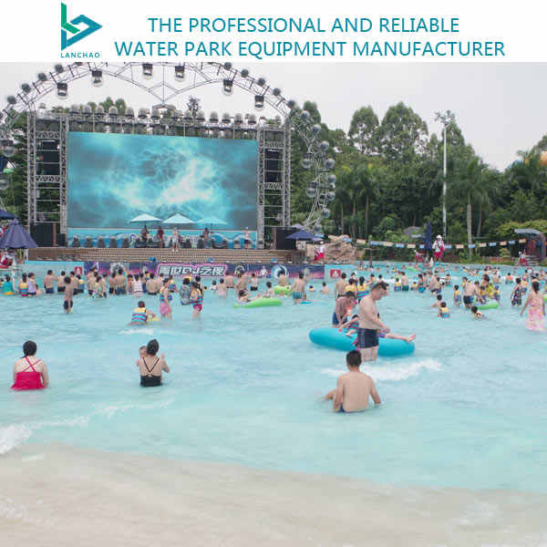 Aquapark Air Powered Wave Pool Equipment - Max Capacity 500kg